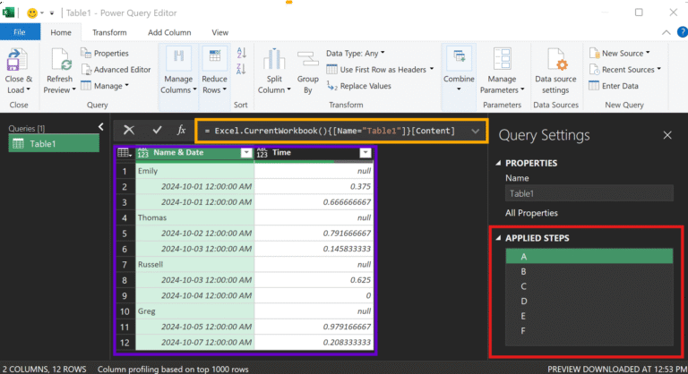Learn Power Query M code | My Spreadsheet Lab